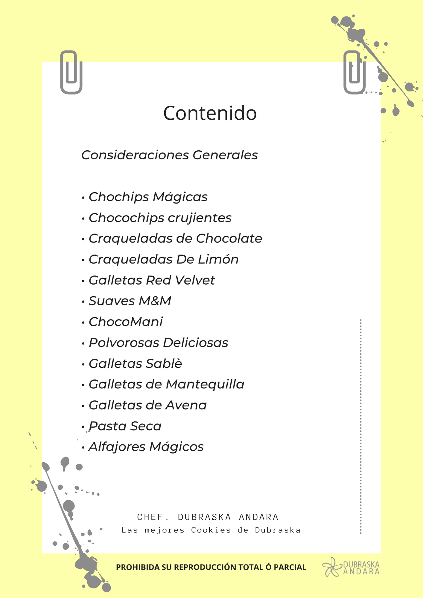 Ebook Las Mejores Cookies de Dubraska